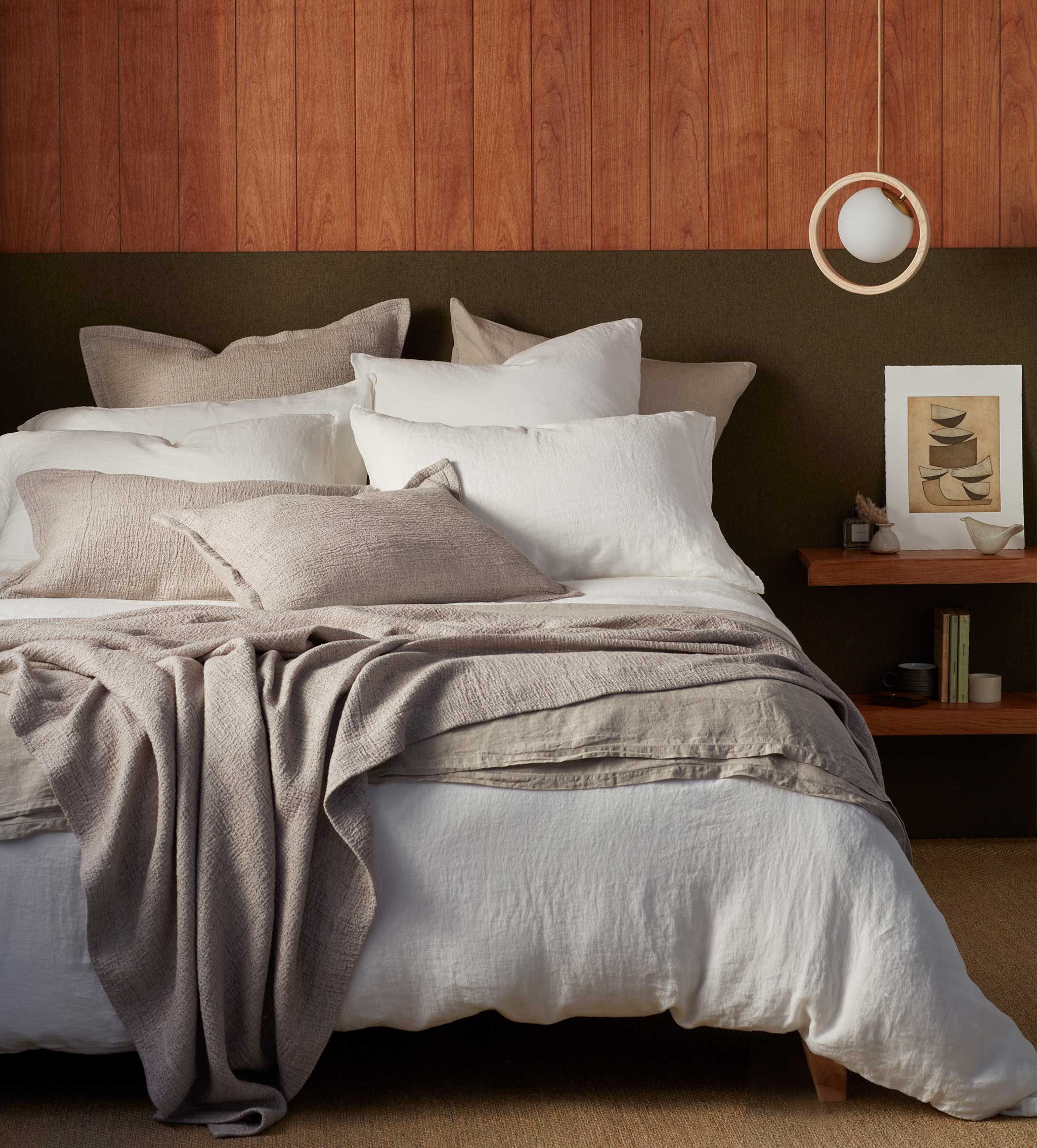 Cream 100% Linen Bedding | Secret Linen Store