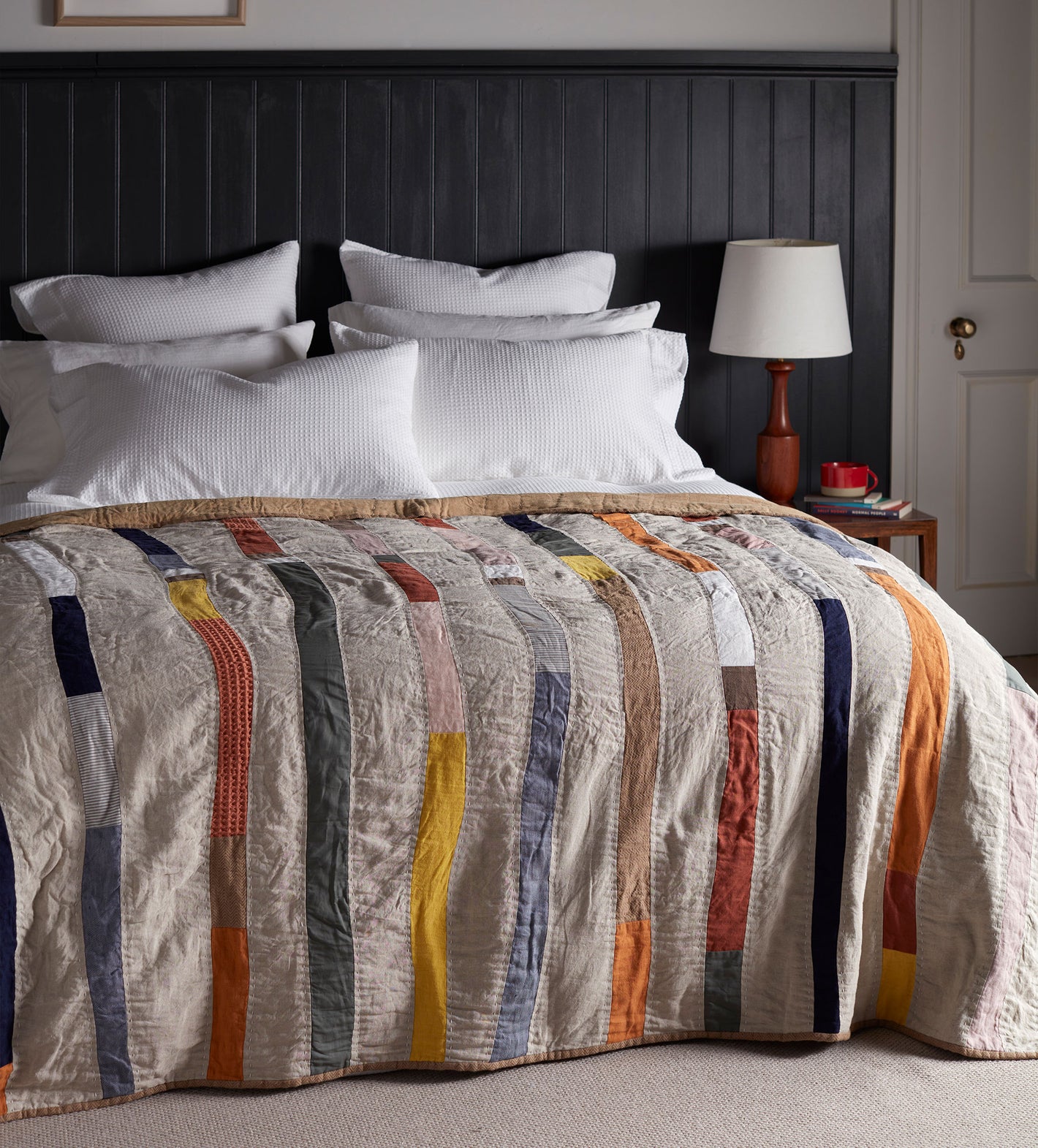 Ellie 100% Cotton Quilted Throw | Secret Linen Store