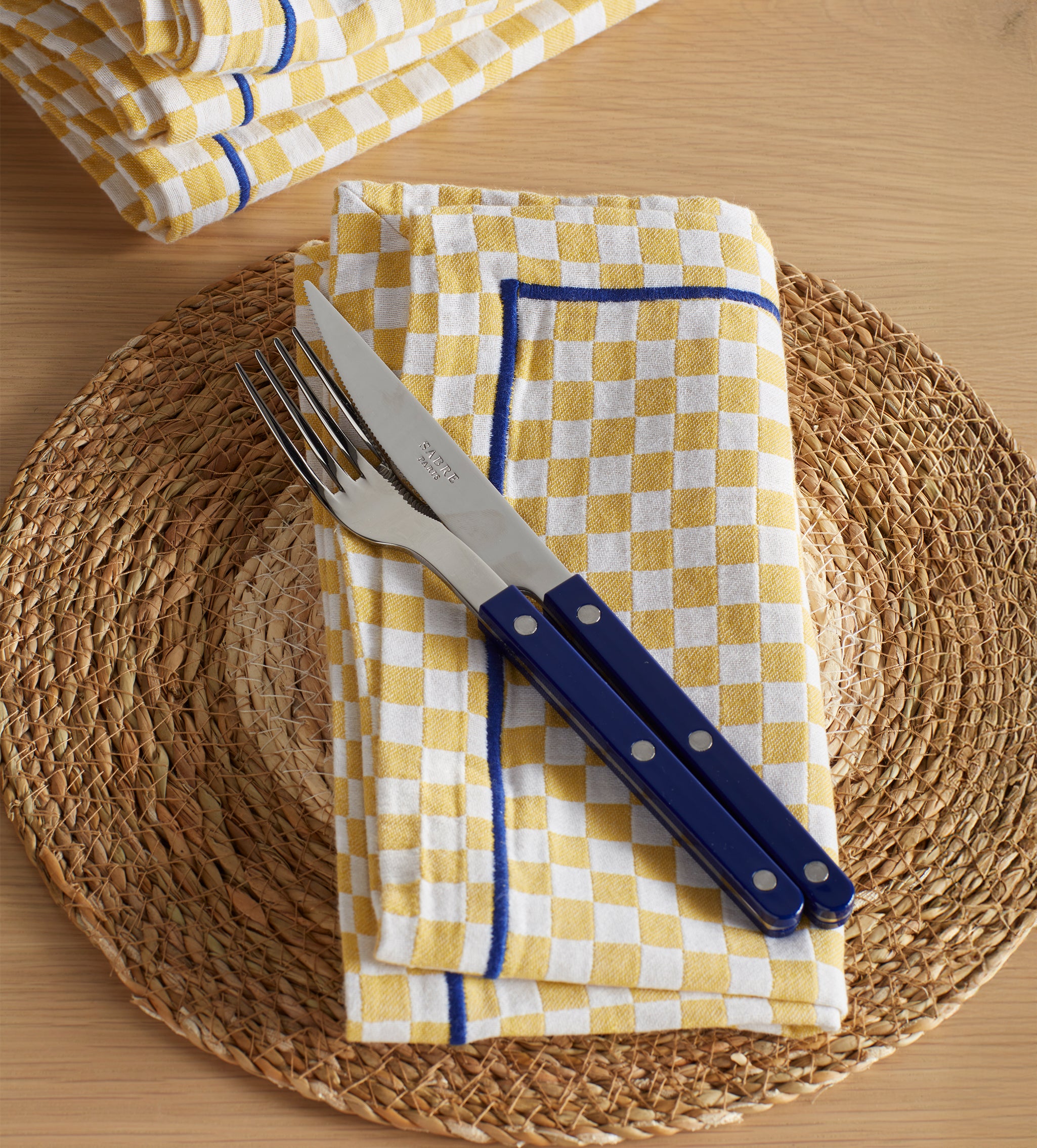 Glassette Cecilia 100% Cotton Napkins | Secret Linen Store