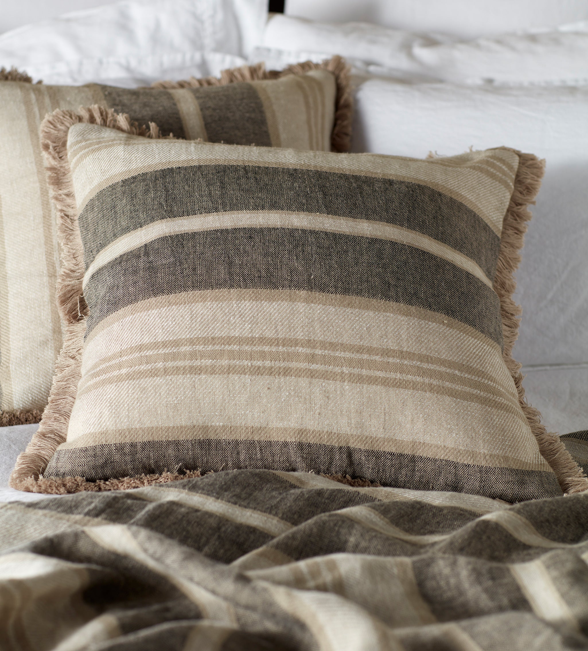 Natural Clara Linen Cushion Cover | Secret Linen Store