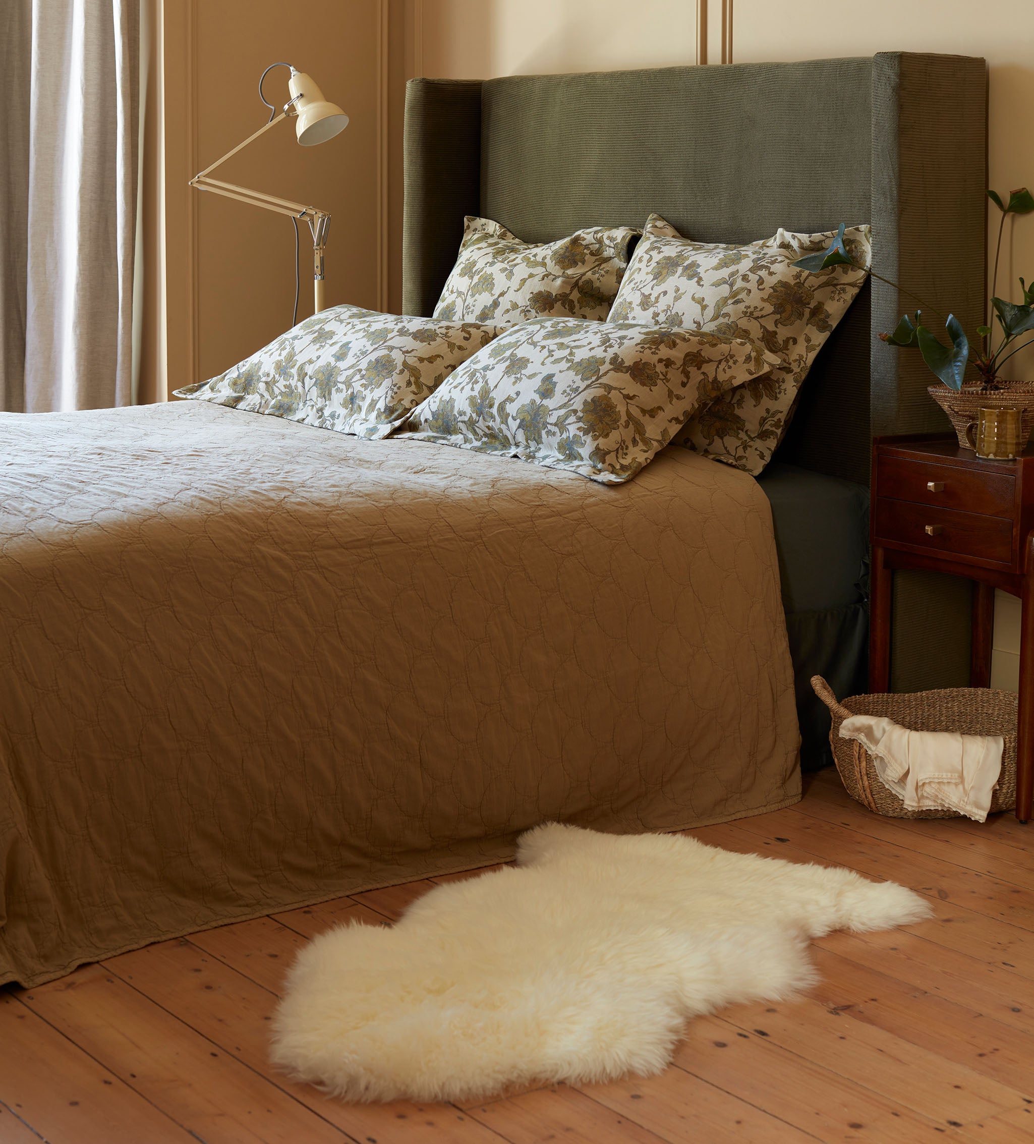 Milo 100% Cotton Quilted Throw | Secret Linen Store