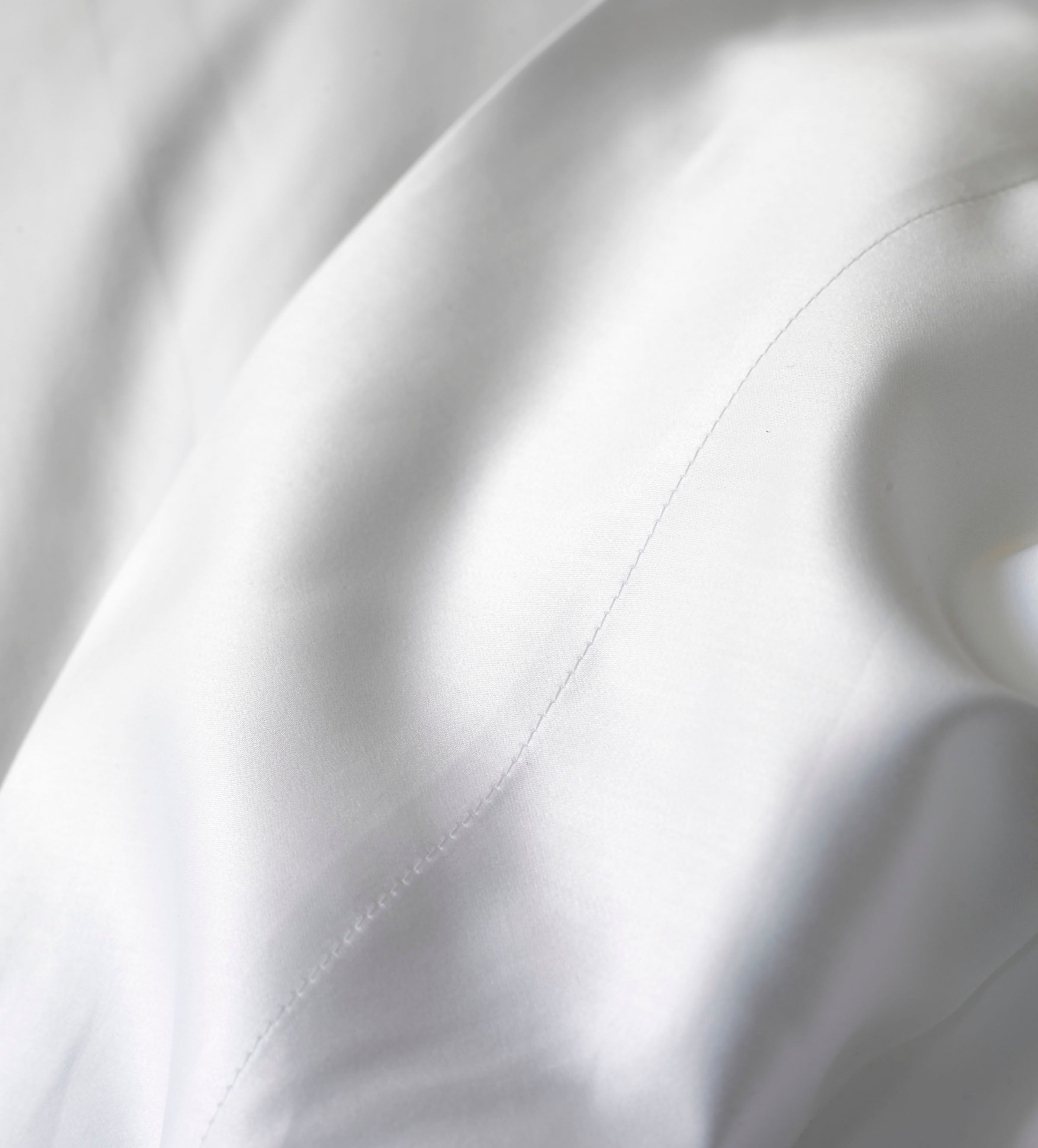 Luxury Cotton White Flat Sheet | Secret Linen Store