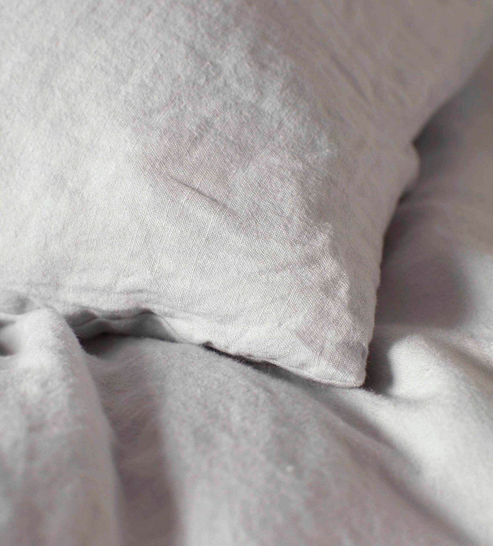 Pebble Grey 100% Linen Bedding | Secret Linen Store