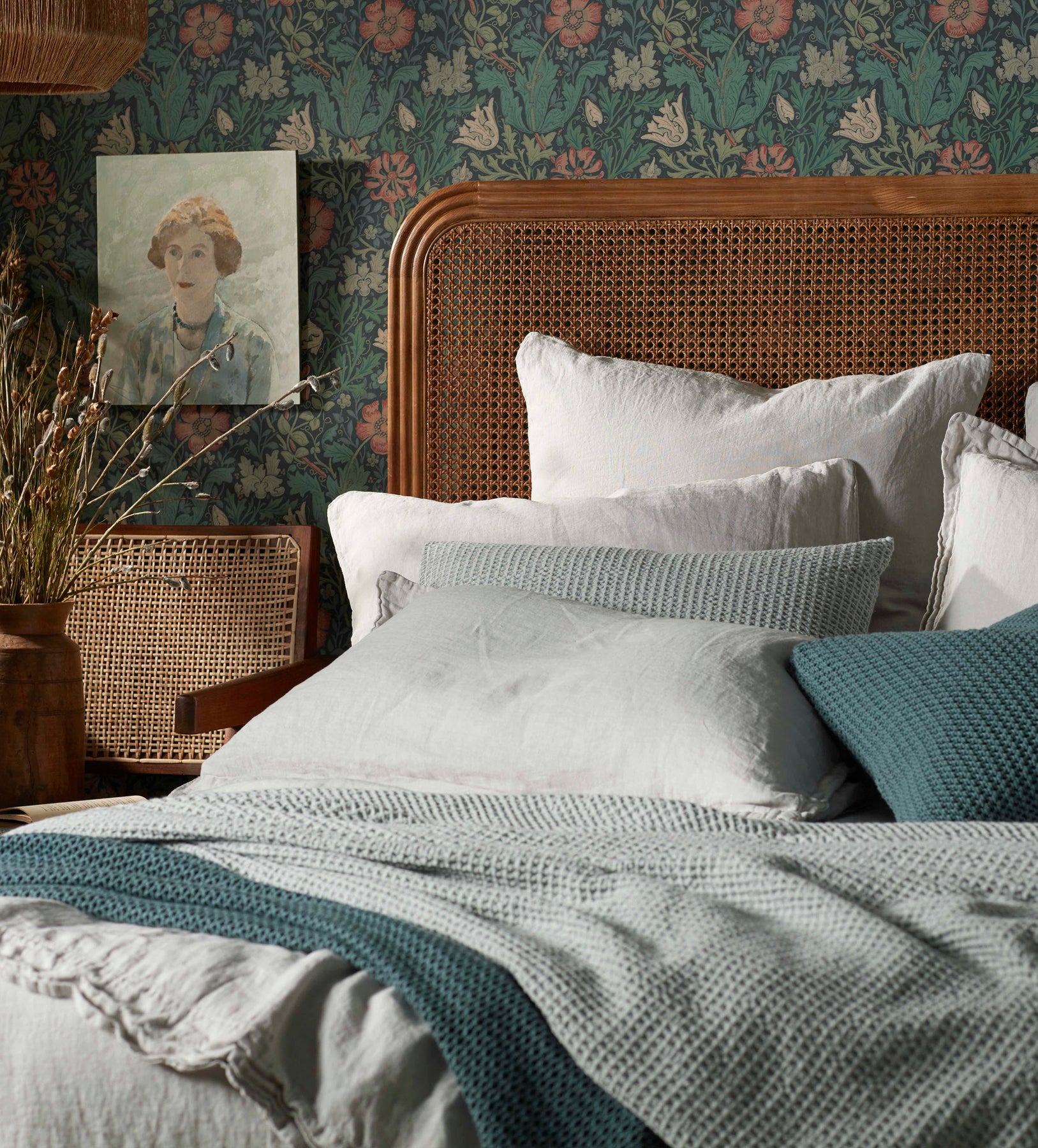 Pebble Grey Linen Pillowcase | Natural Bedding | Secret Linen Store