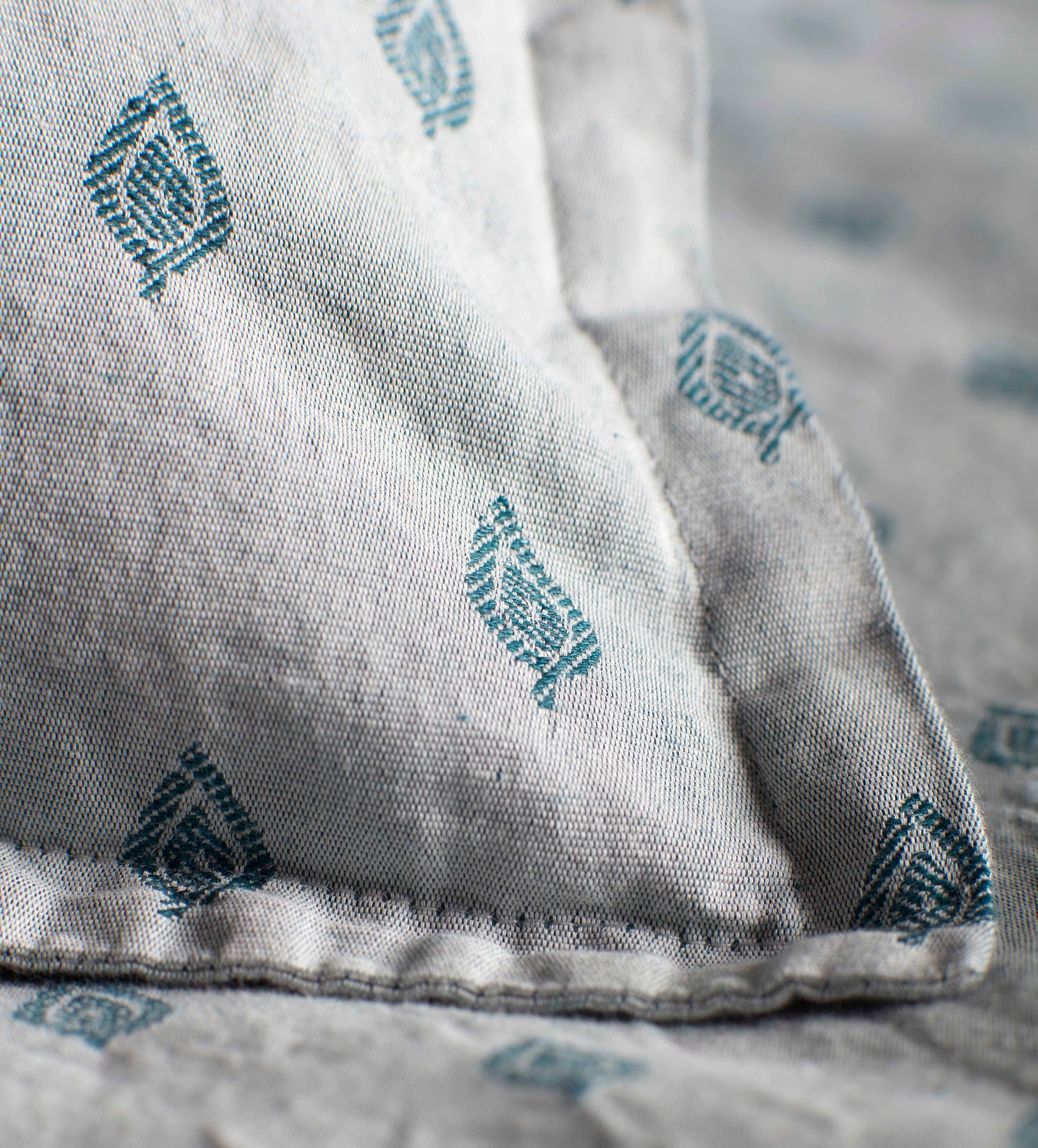 Teal Talia 100% Cotton Duvet Cover | Secret Linen Store