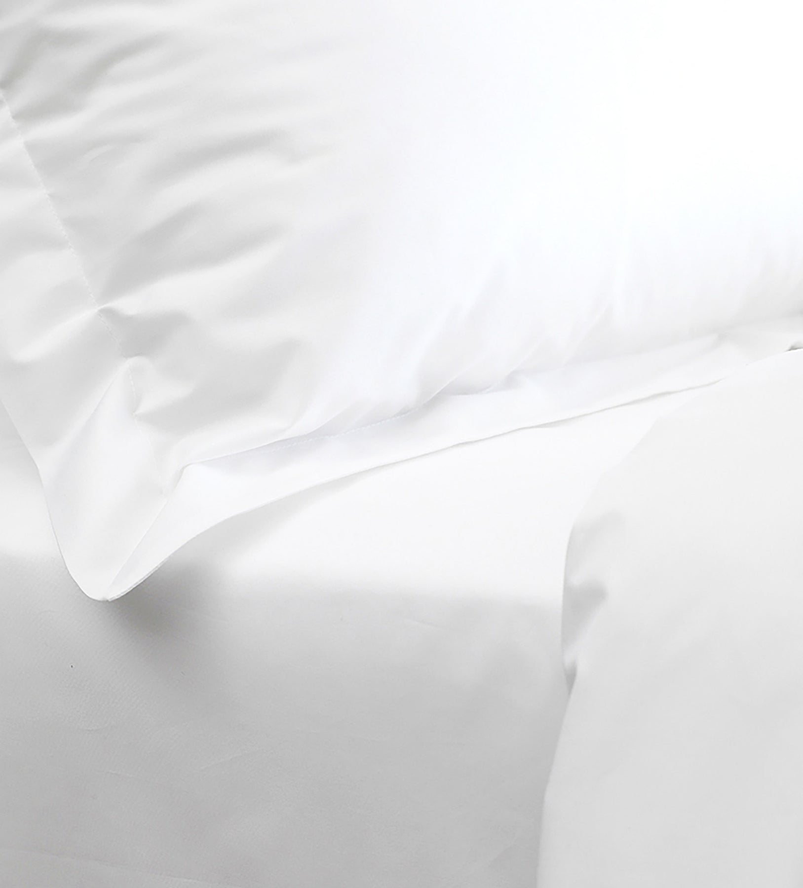 White 100% Cotton Percale 200 Thread Count Fitted Sheet | Secret Linen ...